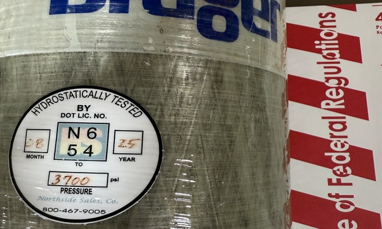 Hydrostatic cylinder testing at Northsidsales.com